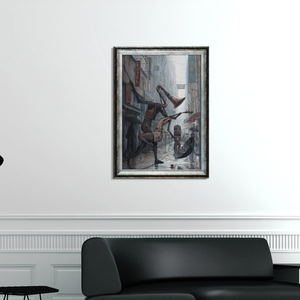 Vault W Artwork Life Is A Dance In The Rain Instrumental By Adrian Borda Picture Frame